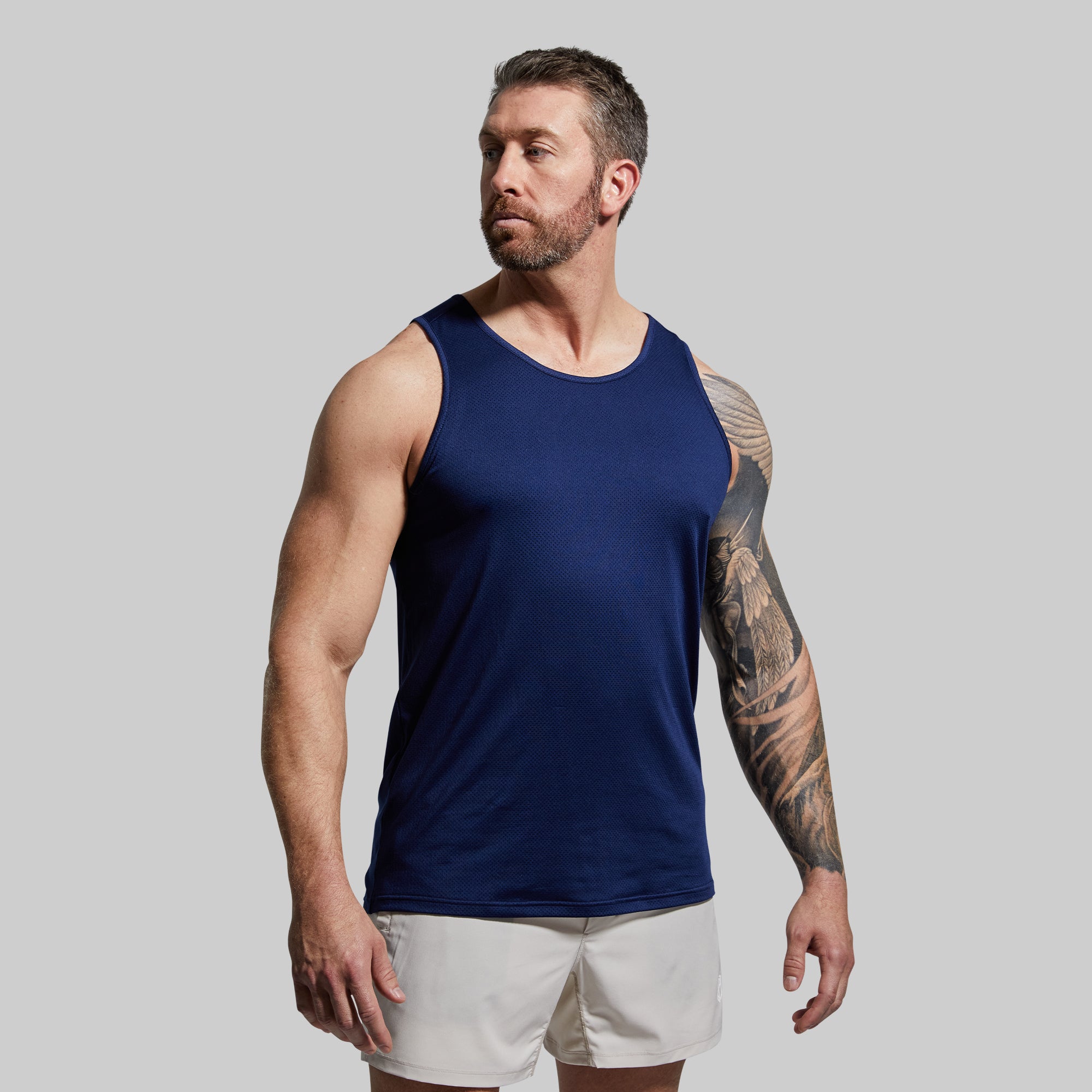 Heritage Tank (Midnight Blue) – Born Primitive