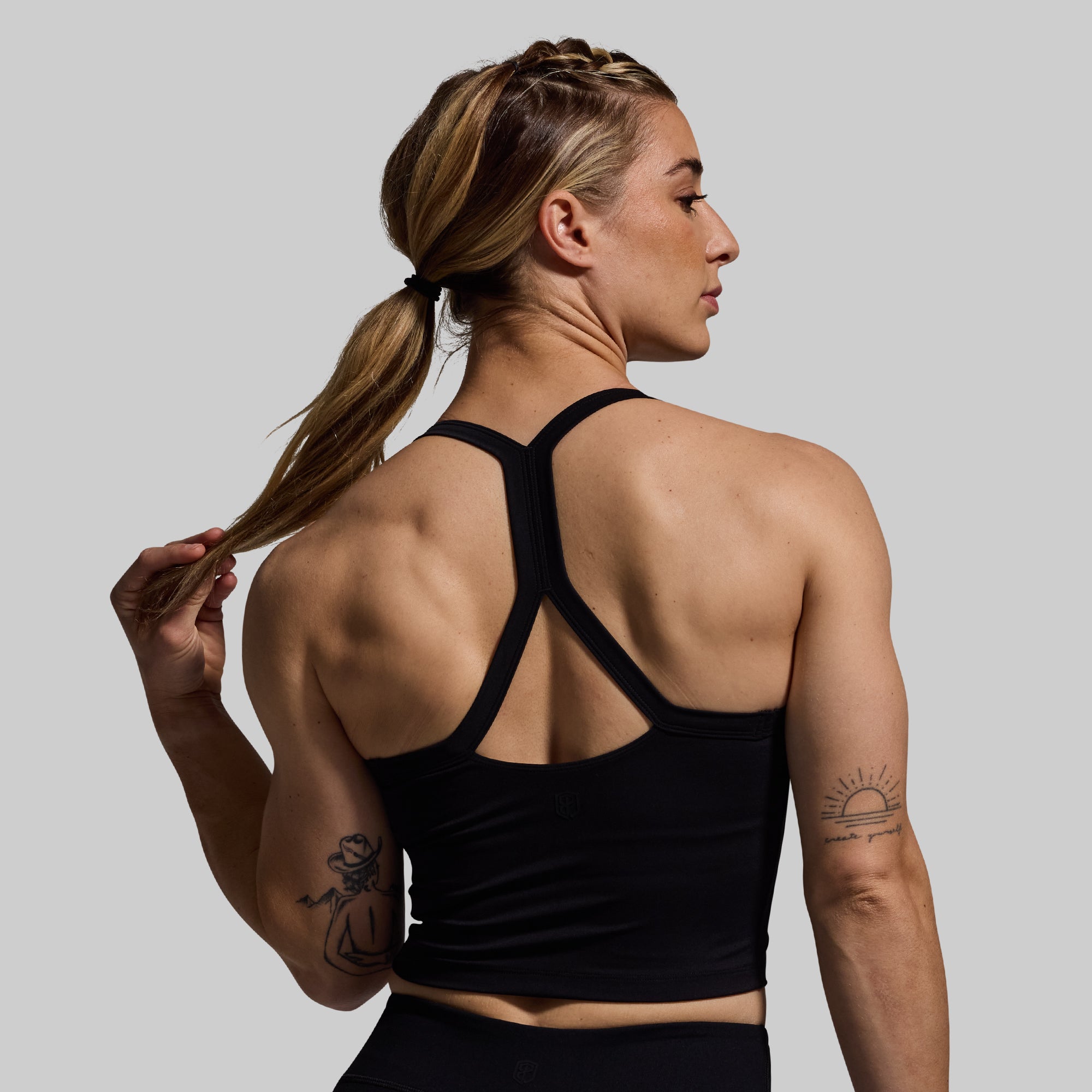 Your Favorite Sports Bra (Black) – Born Primitive