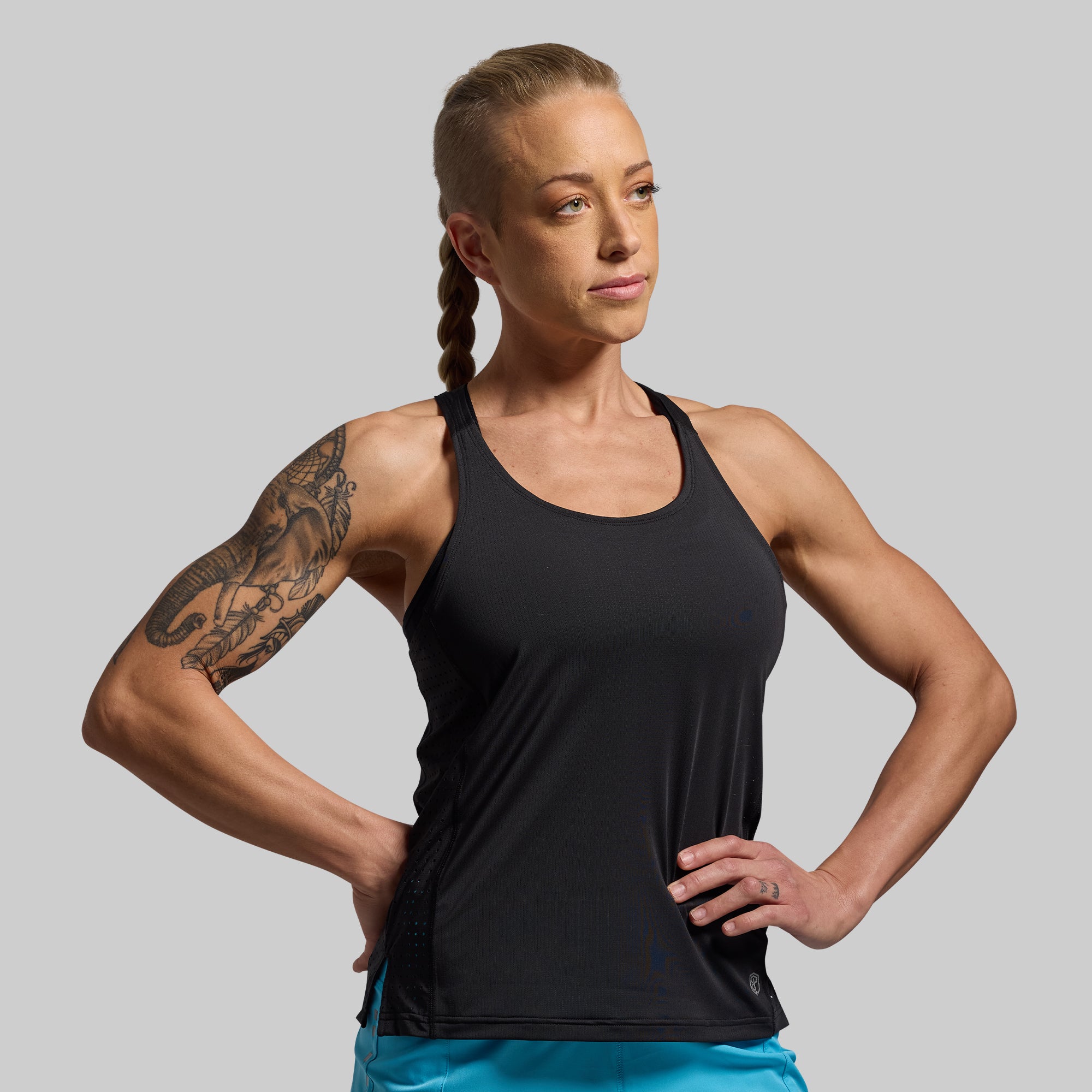 Women's Endurance Tank (Black) – Born Primitive