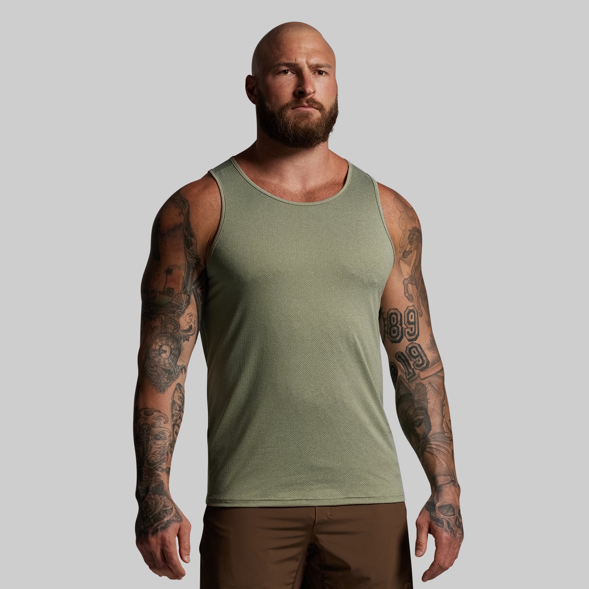 Heritage Tank (OD Green) – Born Primitive