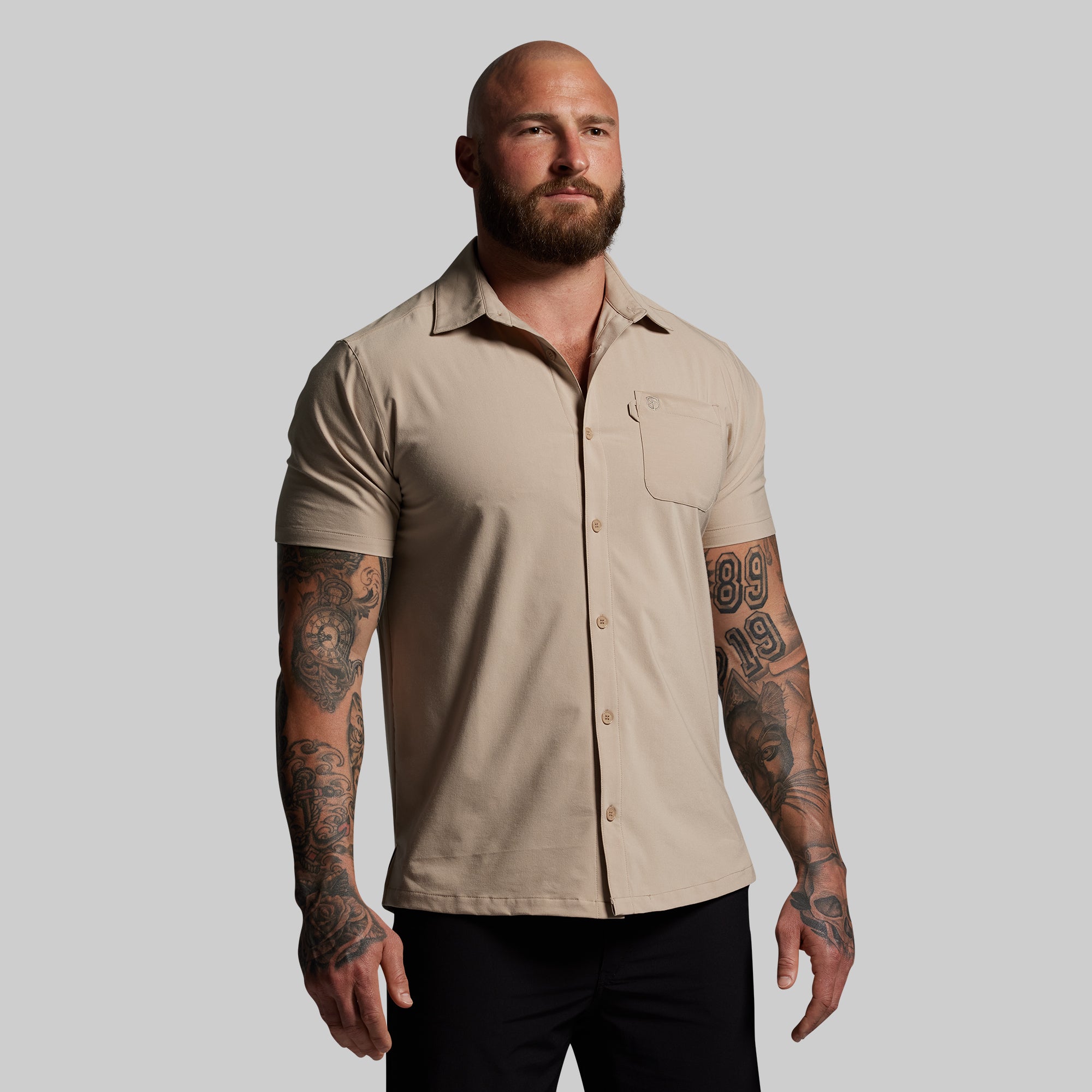 Voyager Button Up 2.0 (Mink) – Born Primitive