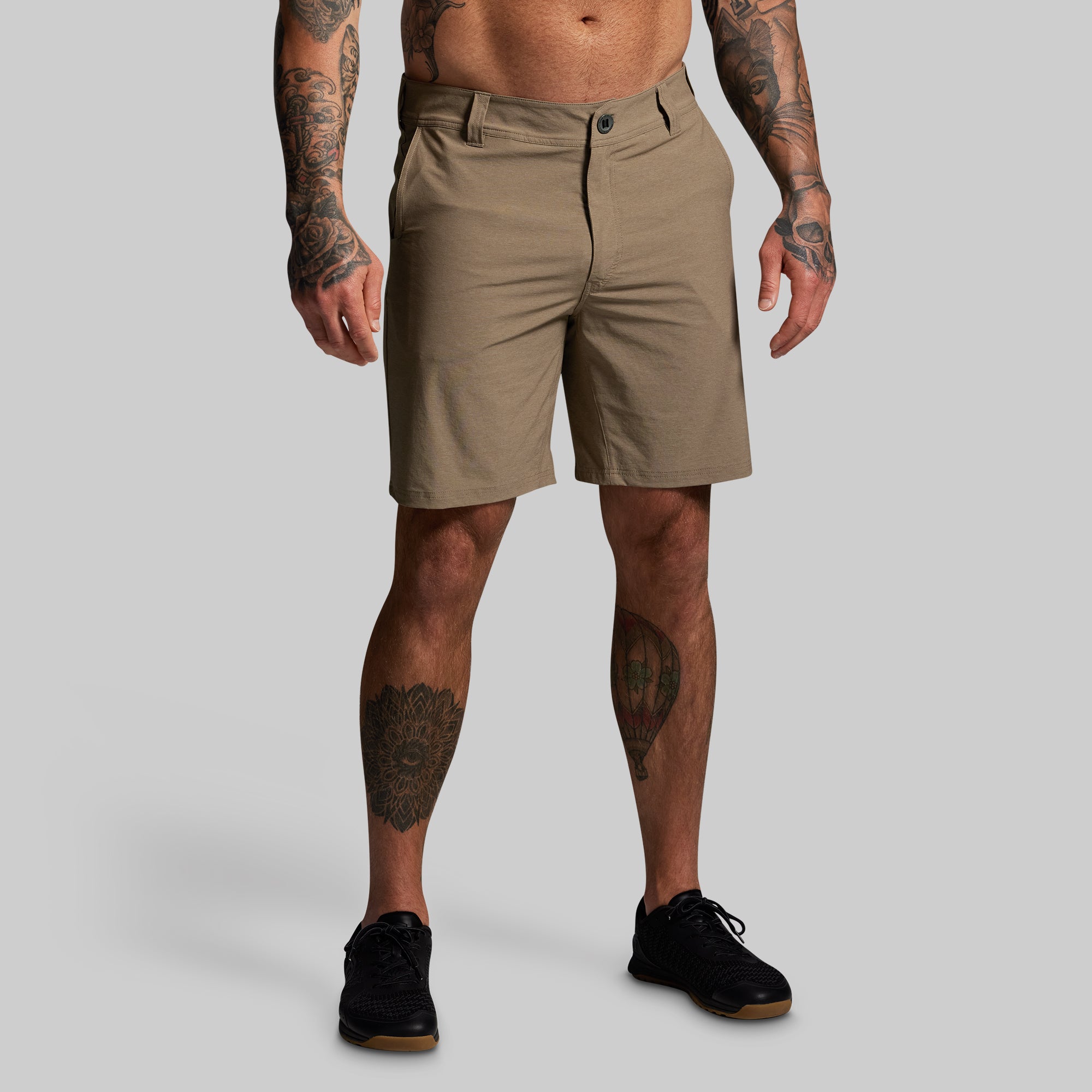 Traverse Short 9" (Khaki) – Born Primitive