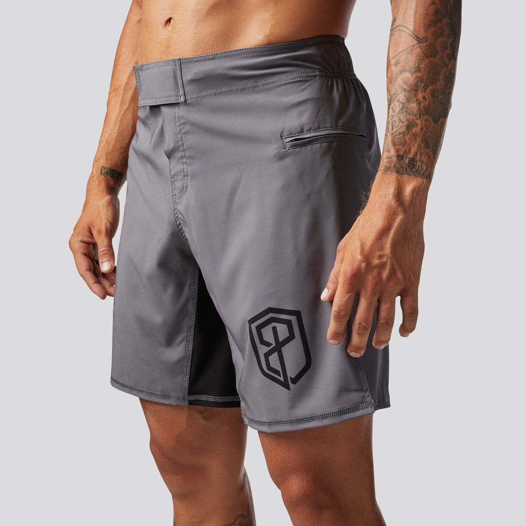 American Defender Short Velcro 3.0 (Gunmetal Grey) – Born Primitive